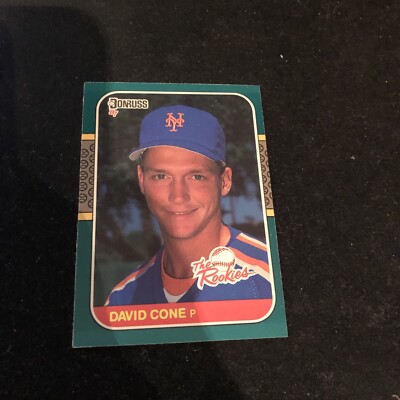 1987 Donruss The Rookies David Cone Rookie #35, RC, New York Mets | eBay