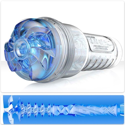 Fleshlight Turbo Thrust Blue Ice Masturbator Oral Sex Throat Blow Job ...