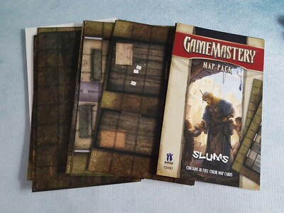 Game Mastery Map Pack - Slums | eBay UK