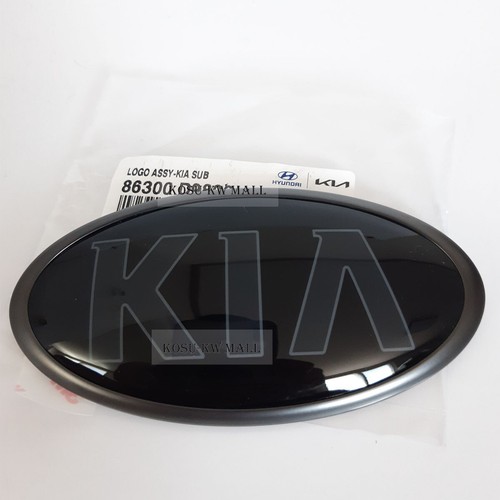 Kia Sportage QL OEM Genuine Rear Emblem "KIA" Black Badge for KIA ...