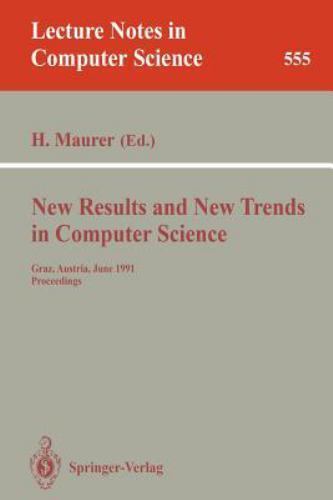 Lecture Notes in Computer Science Ser.: New Results and New Trends in ...