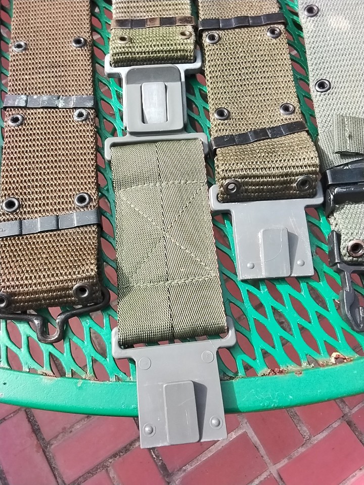 Vintage US Military Surplus Tactical Equipment Nylon Belts Sizes S-L ...