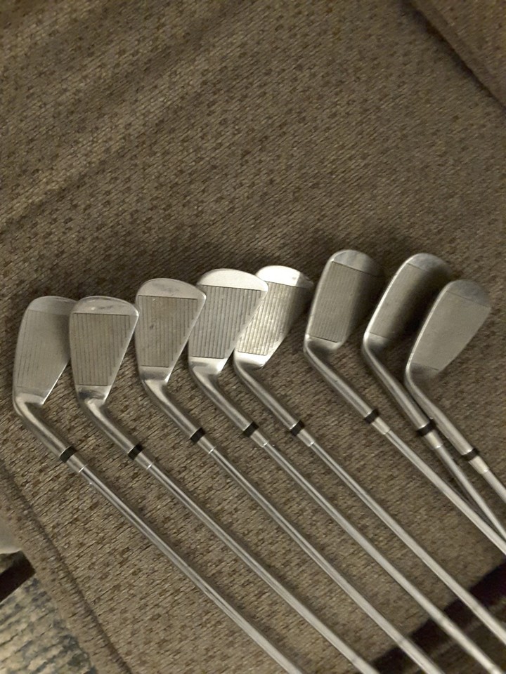 PGA irons RH 3-PW Gold Stamp Vintage Reg. steel RH RARE | eBay