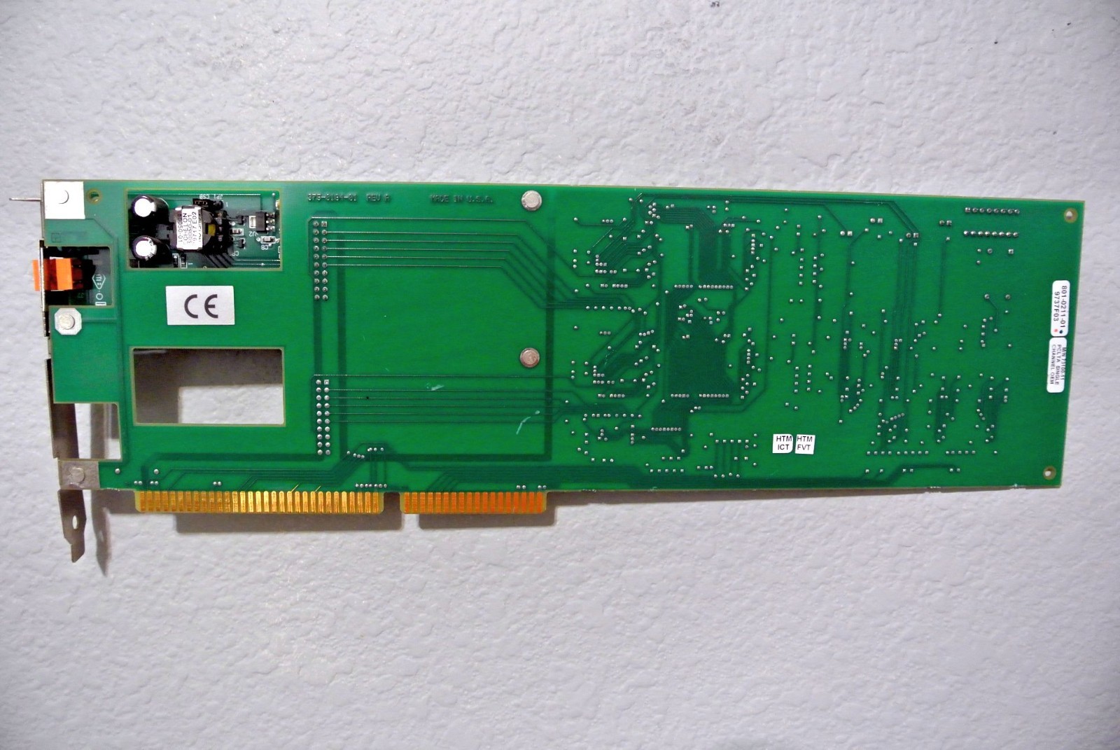 ECHELON PCLTA 73100-11 LONWORKS LONTALK ADAPTER ISA CARD 801-0211-01 | eBay