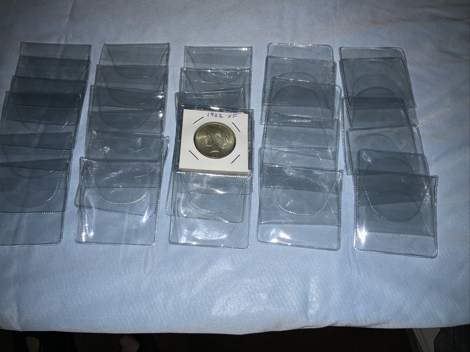 3” Plastic Coin Envelopes 30 Each COIN NOT INCLUDED | eBay