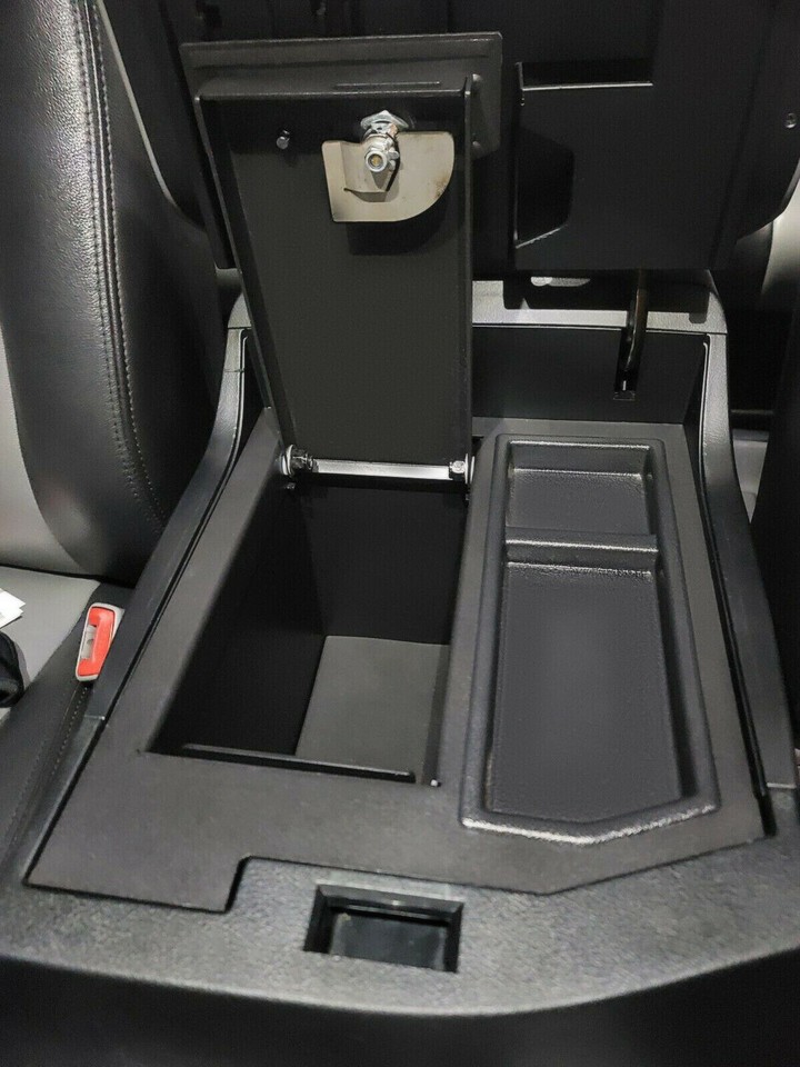 KUAFU Center Console Safe Gun Storage Box For Toyota Tundra Sequoia ...