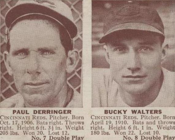 1941 Double Play - R330 Bucky Walters, Paul Derringer #7-8 for sale ...