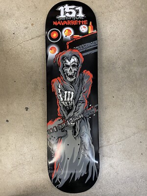 Vintage NOS 151 Naverrette SIGNED Creature Skateboard Metal Rocker 🤟 | eBay