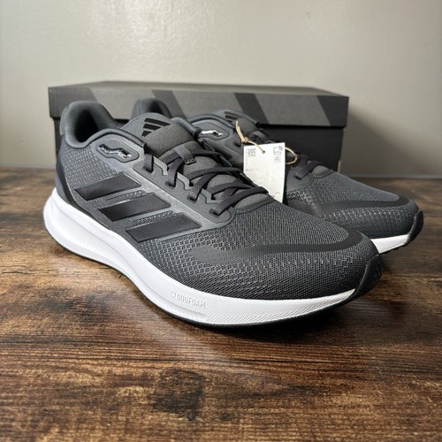 Adidas Men's Runfalcon 5 Running Sneaker Grey/Core Black/White IE8819 ...