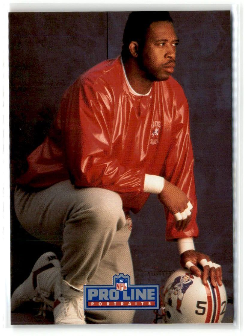 1991 Pro Line Portraits FOOTBALL #74 Johnny Rembert New England ...
