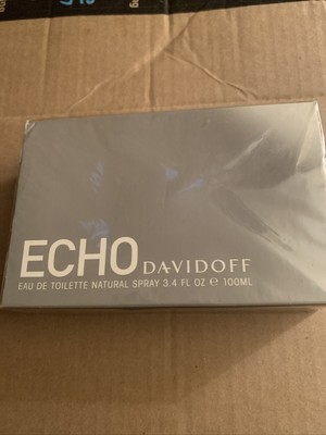 ECHO DAVIDOFF For Men 3.4 oz EDT Natural Spray With Sealed Box ...