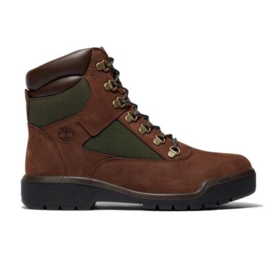 [TB0A18AHD471] Timberland Men's Mid Lace Waterproof Field Choco Boots ...