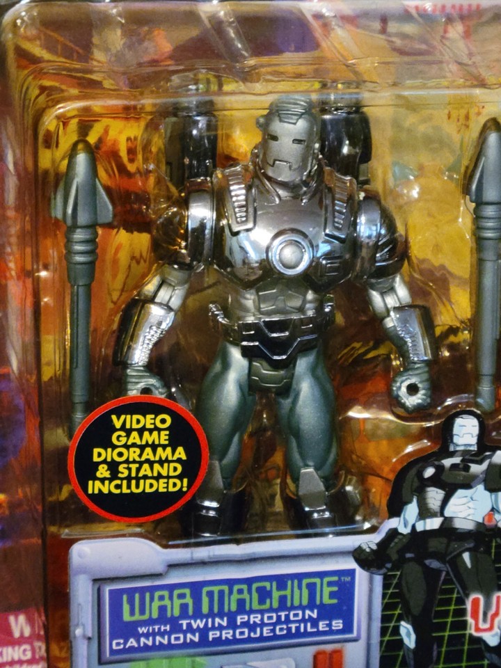 Rare Marvel vs Capcom War Machine & Mega Man Figures Toybiz 1999 NIB | eBay