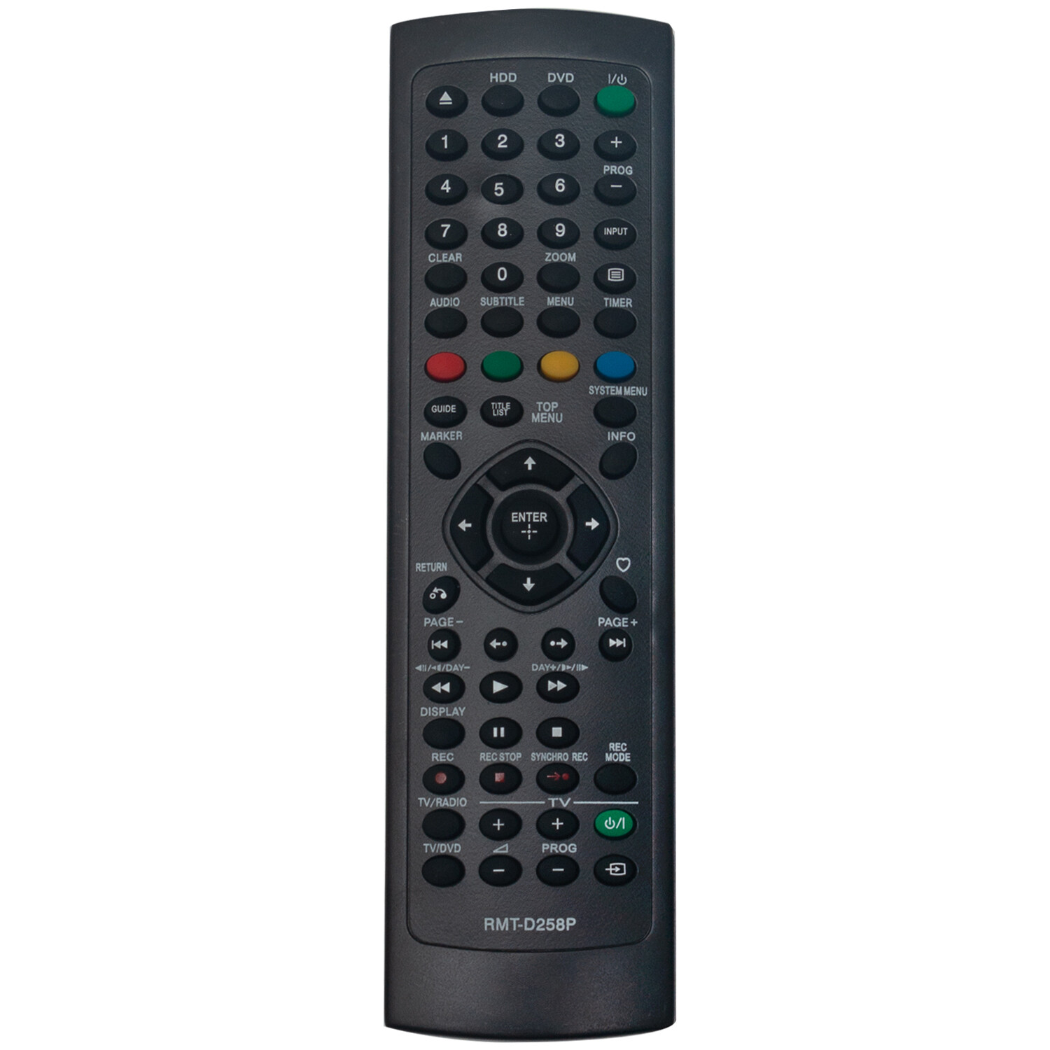New Remote Control RMT-D258P for Sony DVD RDR-DC90 RDR-DC105 RDR-DC500 ...