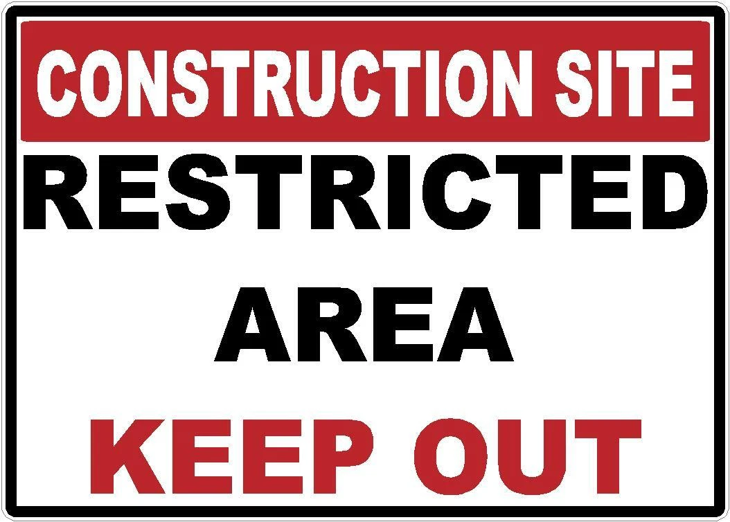 Stay Out Signs Printable