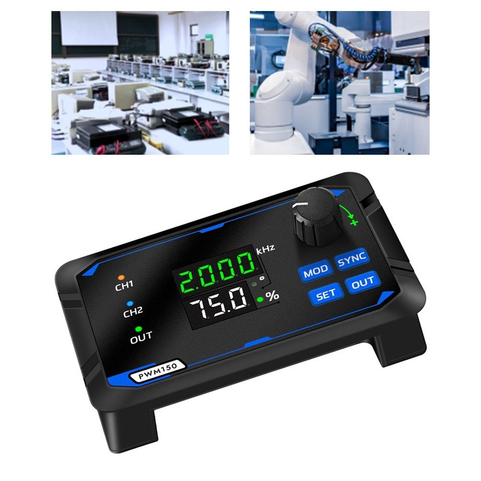 Electronics Projects Dual Channel Generator Square Wave Generator ...