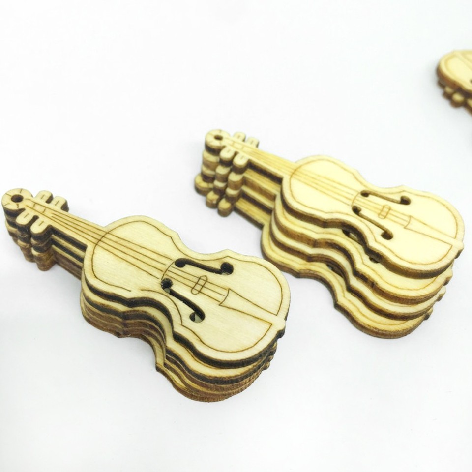 20 Pcs Tiny Violin Mini Musical Instrument Models Guitar Miniature ...