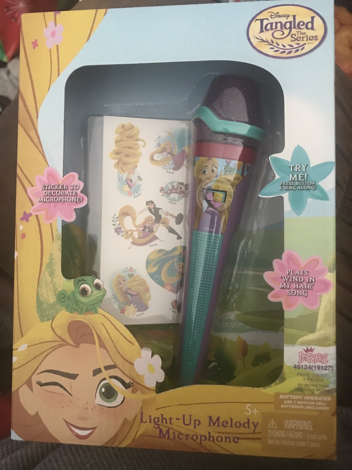 Disney Tangled Light Up Melody Microphone - Sings "Wind in my hair" | eBay