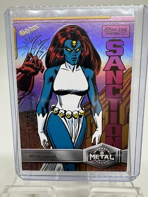 MYSTIQUE #187 - 2020 Marvel X-Men Metal Universe Pink F/X 10/75 | eBay