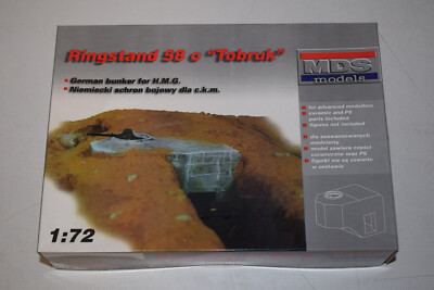 MDS Models 72003 Ringstand 58c Tobruk German Bunker 1:72 NEU mit OVP ...