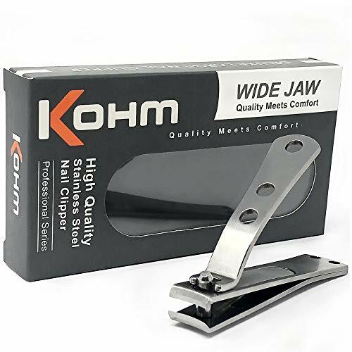 KOHM Nail Clippers for Thick Nails - Heavy-Duty, Stainless Assorted ...