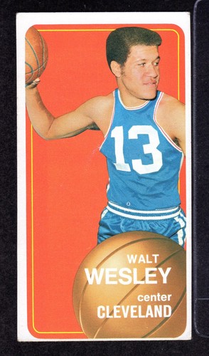 1970-71 Topps #55 Walt Wesley Cleveland Cavaliers Basketball Card EX | eBay