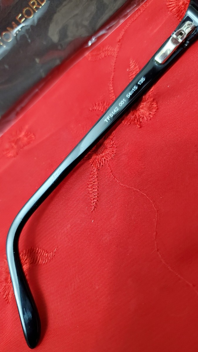 TOM FORD TF5142 001 54¤15 135 4-1.0 Black Eyeglasses TOM FORD TF5142 001 54¤15 135 4-1.0 Black Eyeglasses