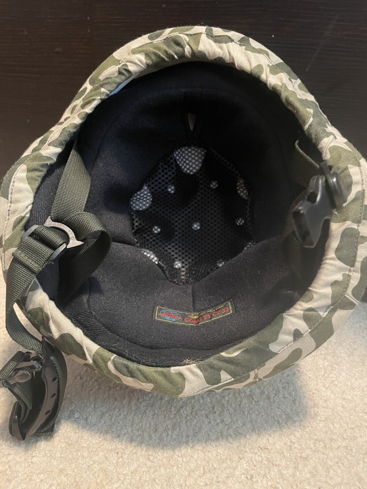 Vietnamese Training Helmet Dac Cong Camoflage PAVN Non Ballistic PASGT ...