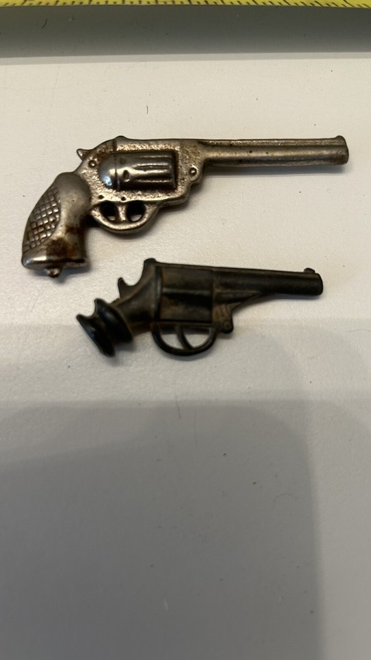 Vintage Cracker Jack Or Gum Ball Metal Toy Guns | eBay