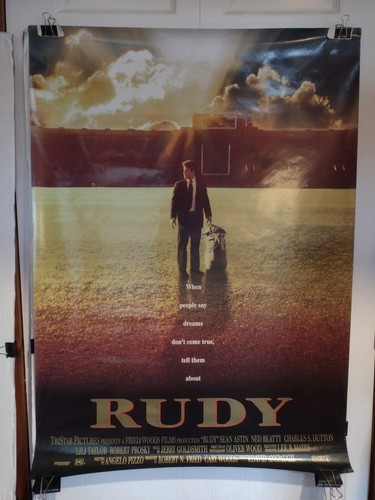 RUDY Vintage Movie Poster 1993 | eBay