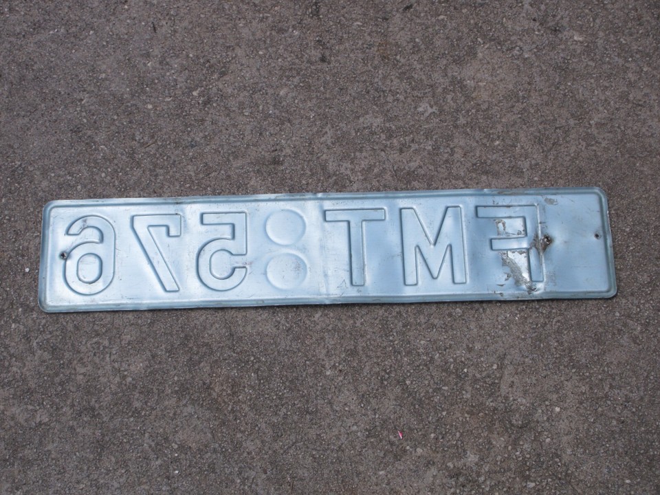 Lithuania License Plate LT European Flag Euro FMT 576 | eBay