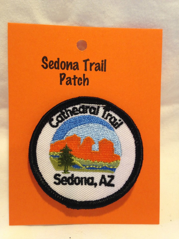 Souvenir Trail Patches, Hiking, Mountain Biking Sedona AZ, Red Rocks | eBay