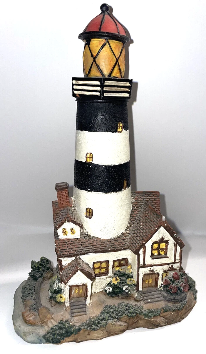 Blue Striped Lighthouses