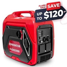 Kingcraft 2000 Watt 98cc Gasoline Portable Electric Generator 8166-12 ...
