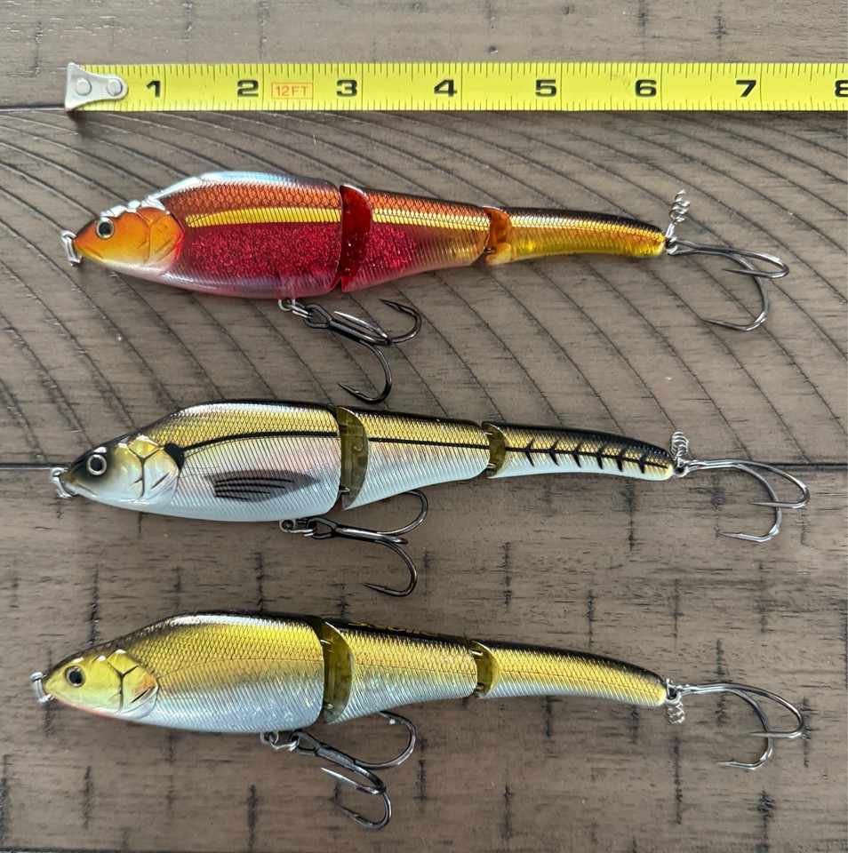 Lot of 3 Sebile Magic Swimmer Fishing Lures | eBay