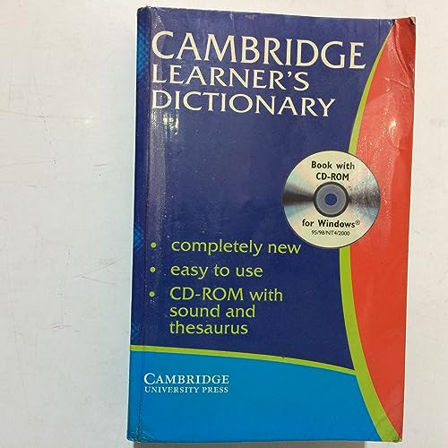 Cambridge Learner's Dictionary with CD-ROM by Walter, Liz Mixed media product | eBay UK