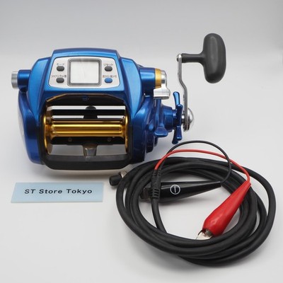 [VG] Daiwa TANACOM BULL 1000Fe Electric Reel w/Cable Big Game Deep sea ...