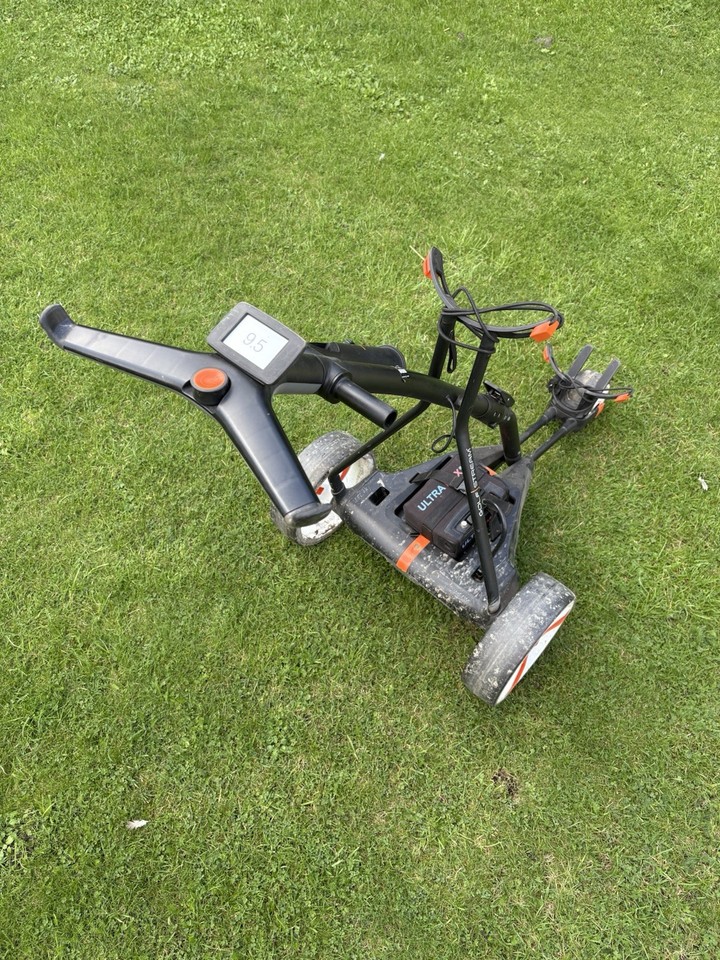 Golfstream Vision Electric Golf Trolley / 18 Hole Lithium Battery ...