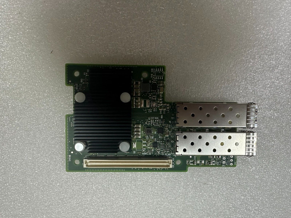 Dell Mellanox ConnectX-4 Lx CX4421A 2-Port 25GbE SFP28 Mezzanine Card ...