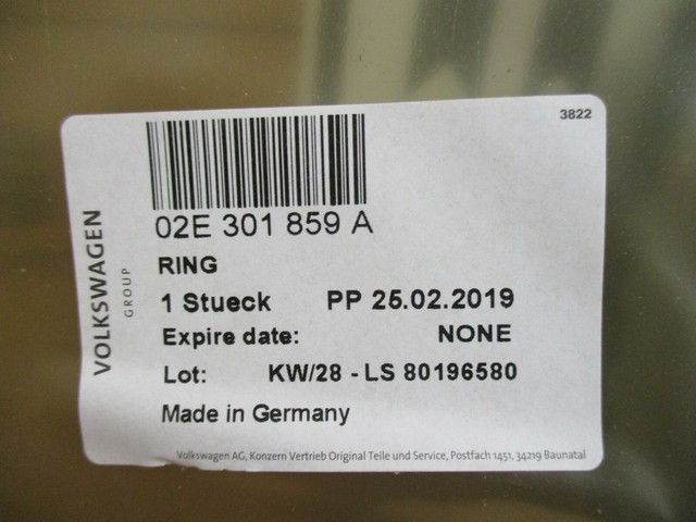 OEM VW Beetle A5 Multi Coupling DSG Clutch Repair Kit 02E398029B ...