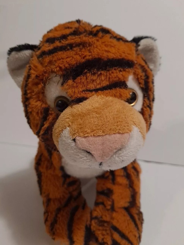 Wild Republic Baby Tiger Stripes Cub 14" Realistic Plush Stuffed Animal ...