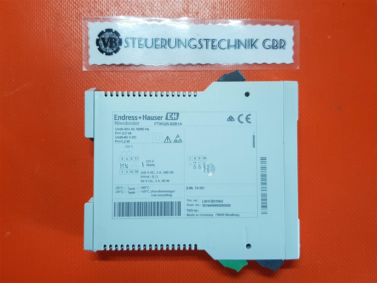 Endress Hauser Ftw325-b2b1a Nivotester Point Level Switch Ftw325 for ...