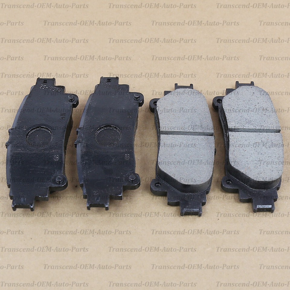 04466-0E010 GENUINE OEM REAR BRAKE PAD SET for HIGHLANDER SIENNA RX350 ...