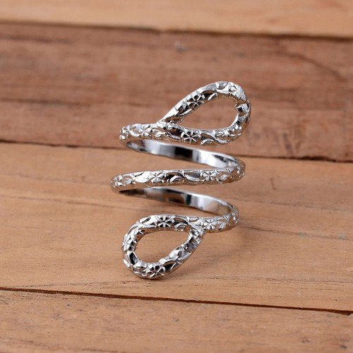 Adjustable arthritis ring, 925 Silver splint ring, Silver Swan Neck ...