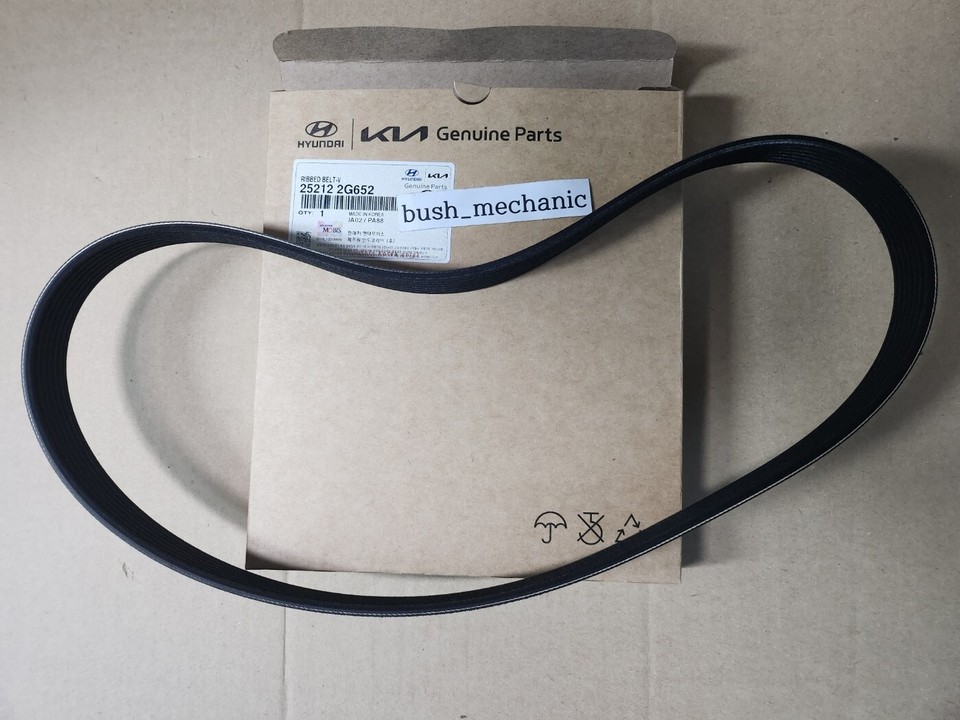 GENUINE OEM Hyundai Kia Idler Drive Tensioner CRK Serpentine Ribbed ...