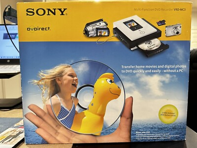 Sony DVDirect VRD-VC10 Video Direct Recordable High Speed DVD Recording ...