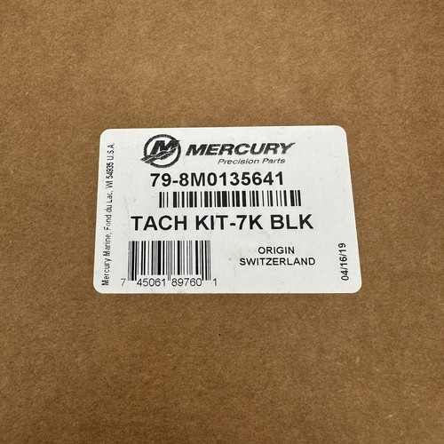 Mercury Marine Smart Craft SC1000 Tachometer Black Part 79-8M0135641 ...
