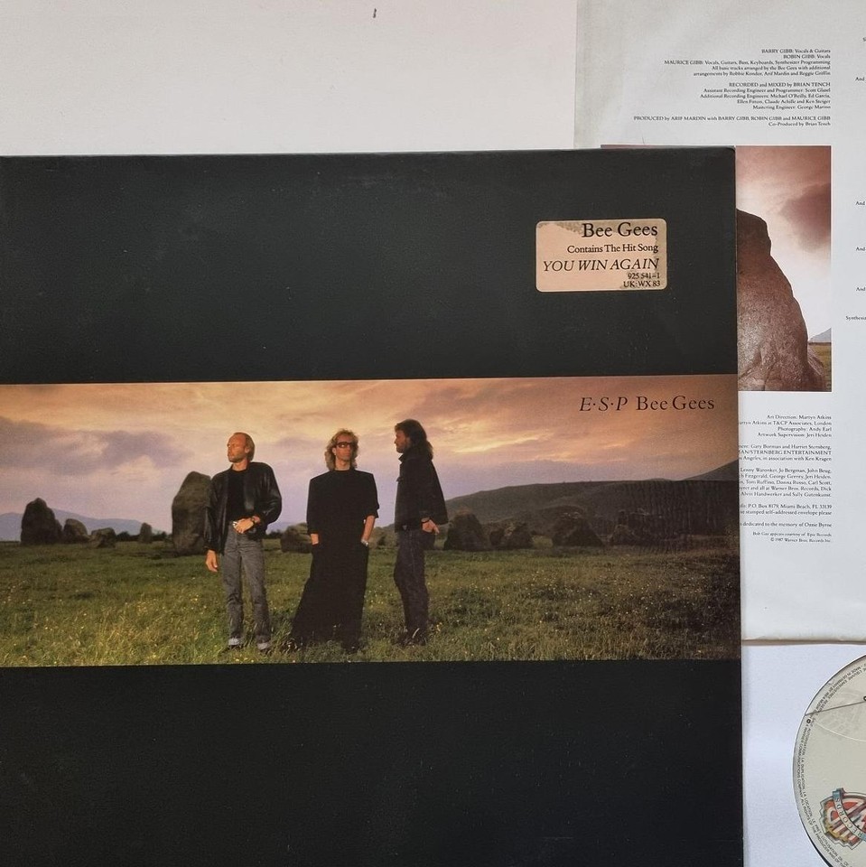 Bee Gees - E·S·P Vinyl LP Germany/ incl. You win again | eBay UK
