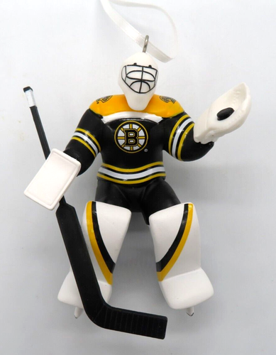 NEW Hallmark Boston Bruins Hockey Goalie NHL Christmas Ornament | eBay