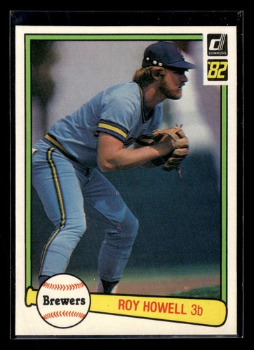 1982 Donruss Baseball #204 Roy Howell "Set Break" Mint Milwaukee ...